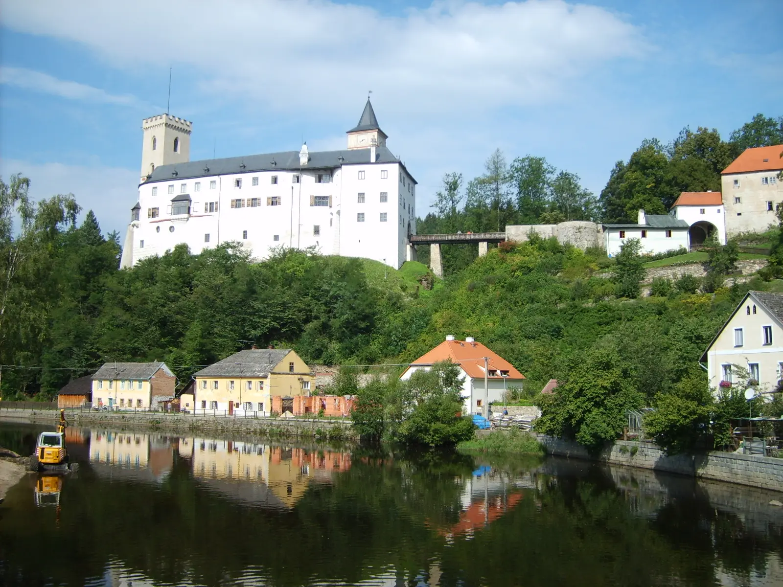 Rožmberk Castle - the cradle of the "Lords of the Rose"