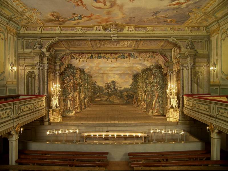 Baroque Castle Theatre in Český Krumlov
