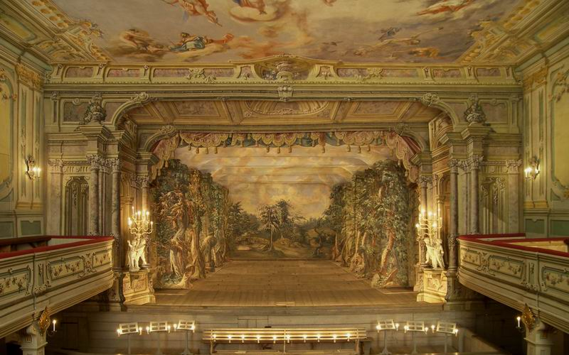Baroque Castle Theatre in Český Krumlov